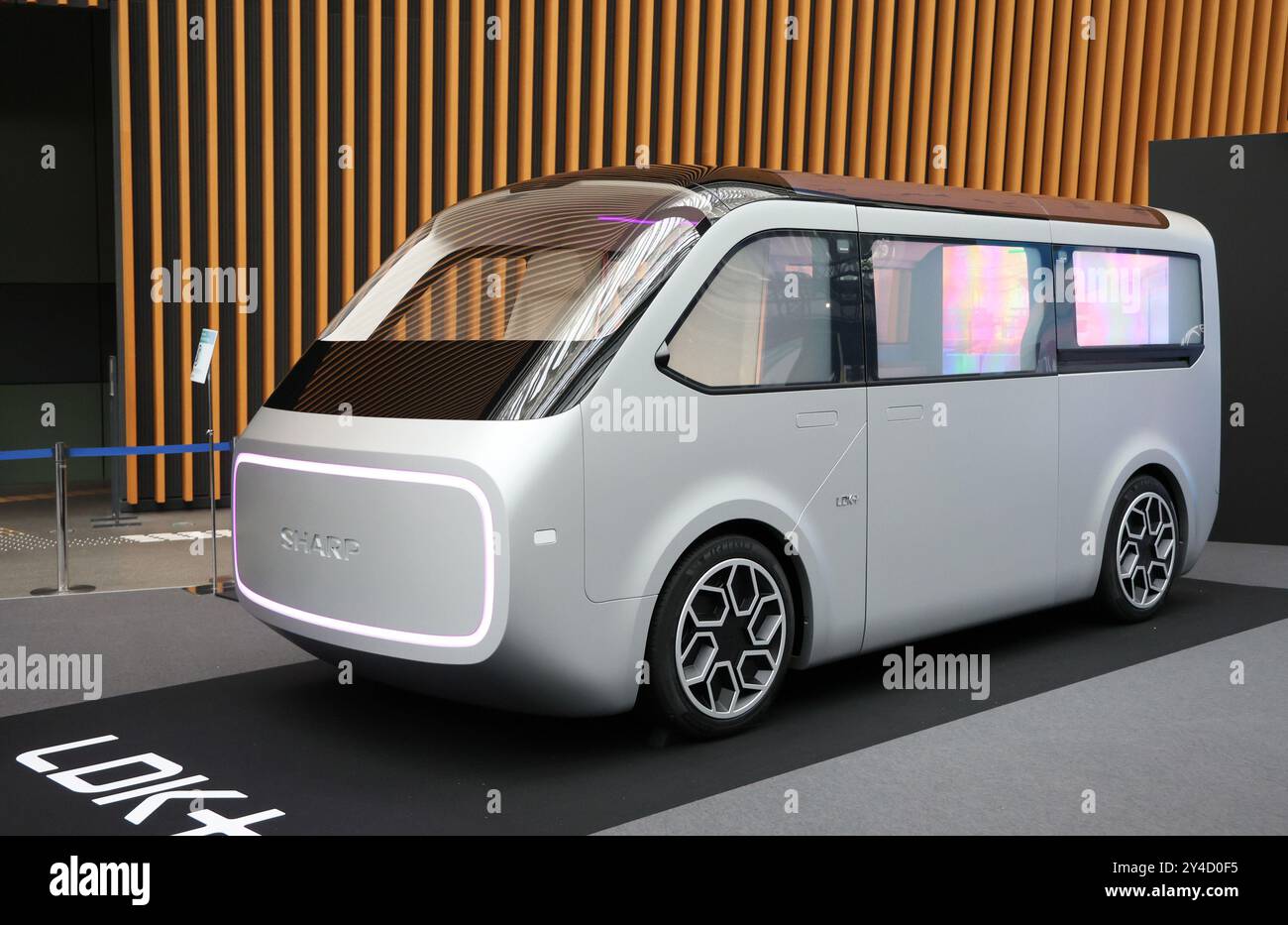 Tokyo, Japan. 17th Sep, 2024. Japan's electronics maker Sharp displays ...