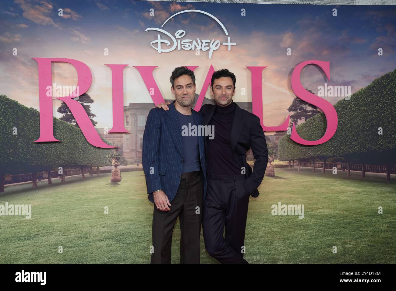 Alex hassell and aidan turner attending the uk special screening of the ...