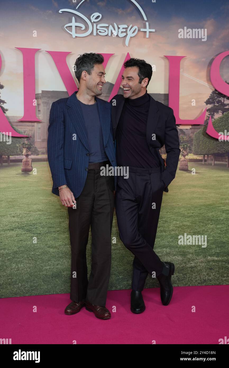 Alex hassell and aidan turner attending the uk special screening of the ...