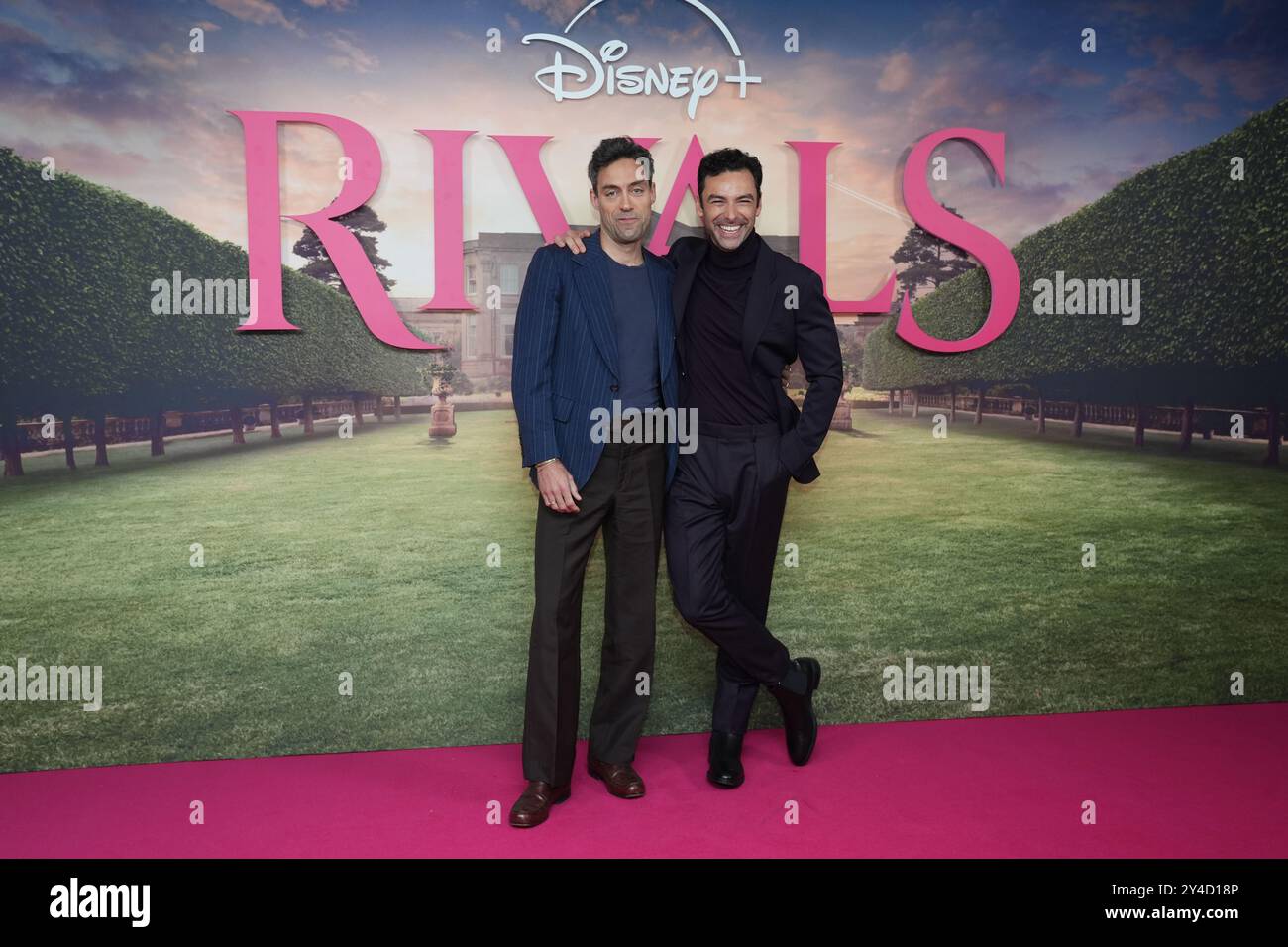 Alex hassell and aidan turner attending the uk special screening of the ...