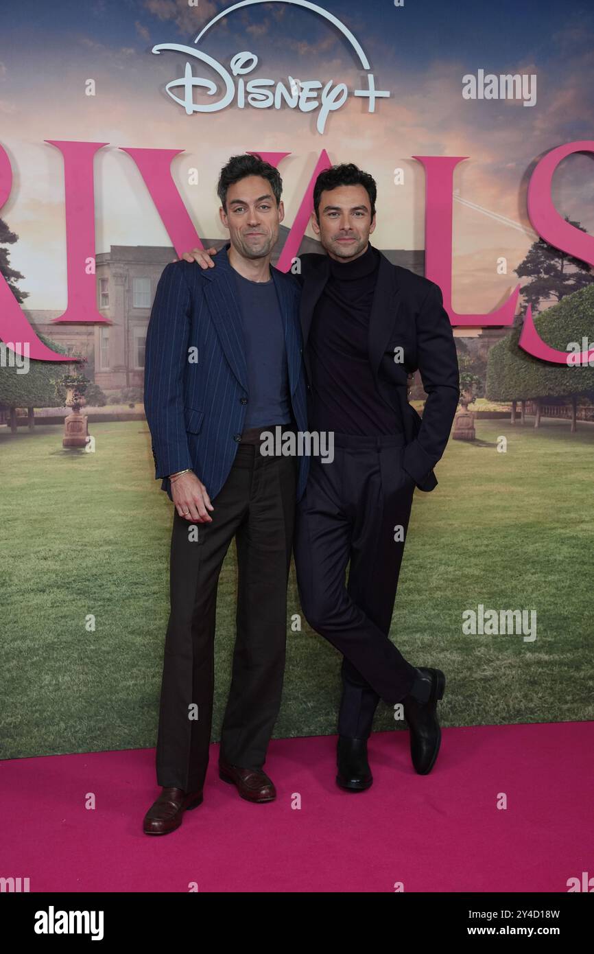 Alex hassell and aidan turner attending the uk special screening of the ...