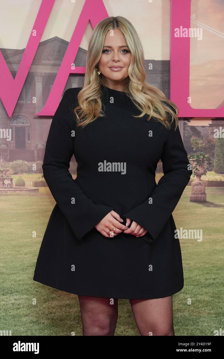 Emily Atack attending the UK special screening of the new Disney+ drama ...