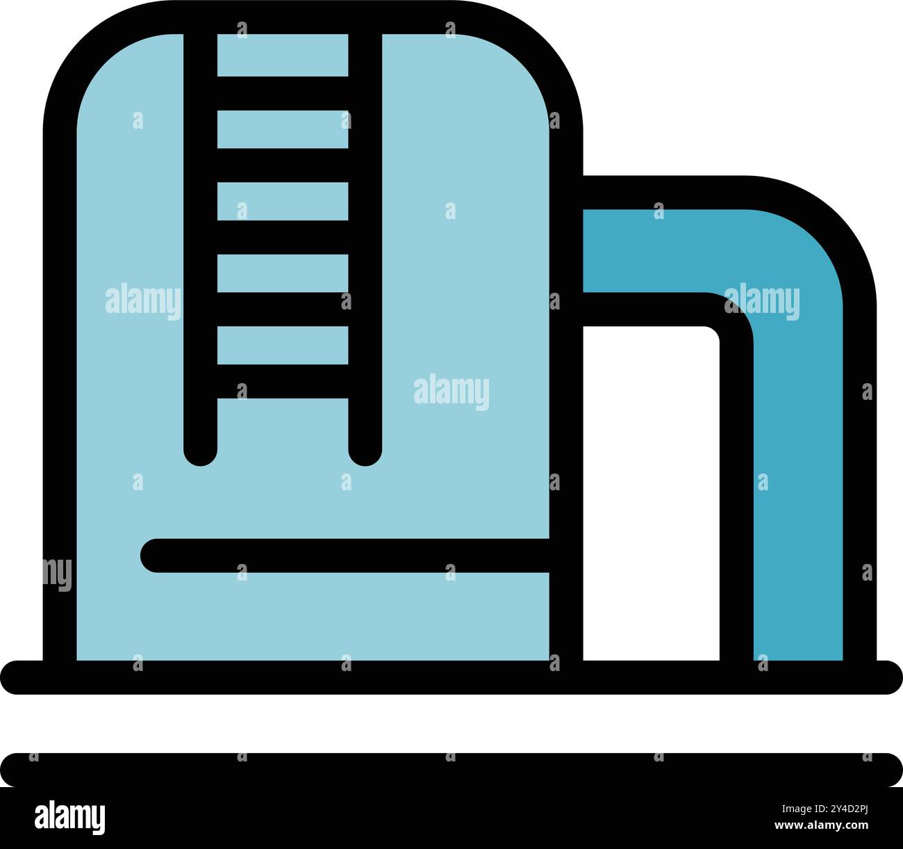 This icon represents a septic tank system, highlighting its role in ...
