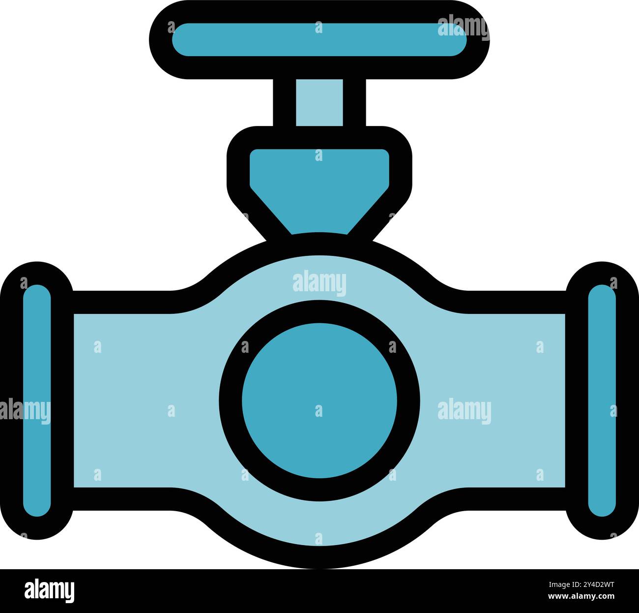 Stop water flow Stock Vector Images - Alamy