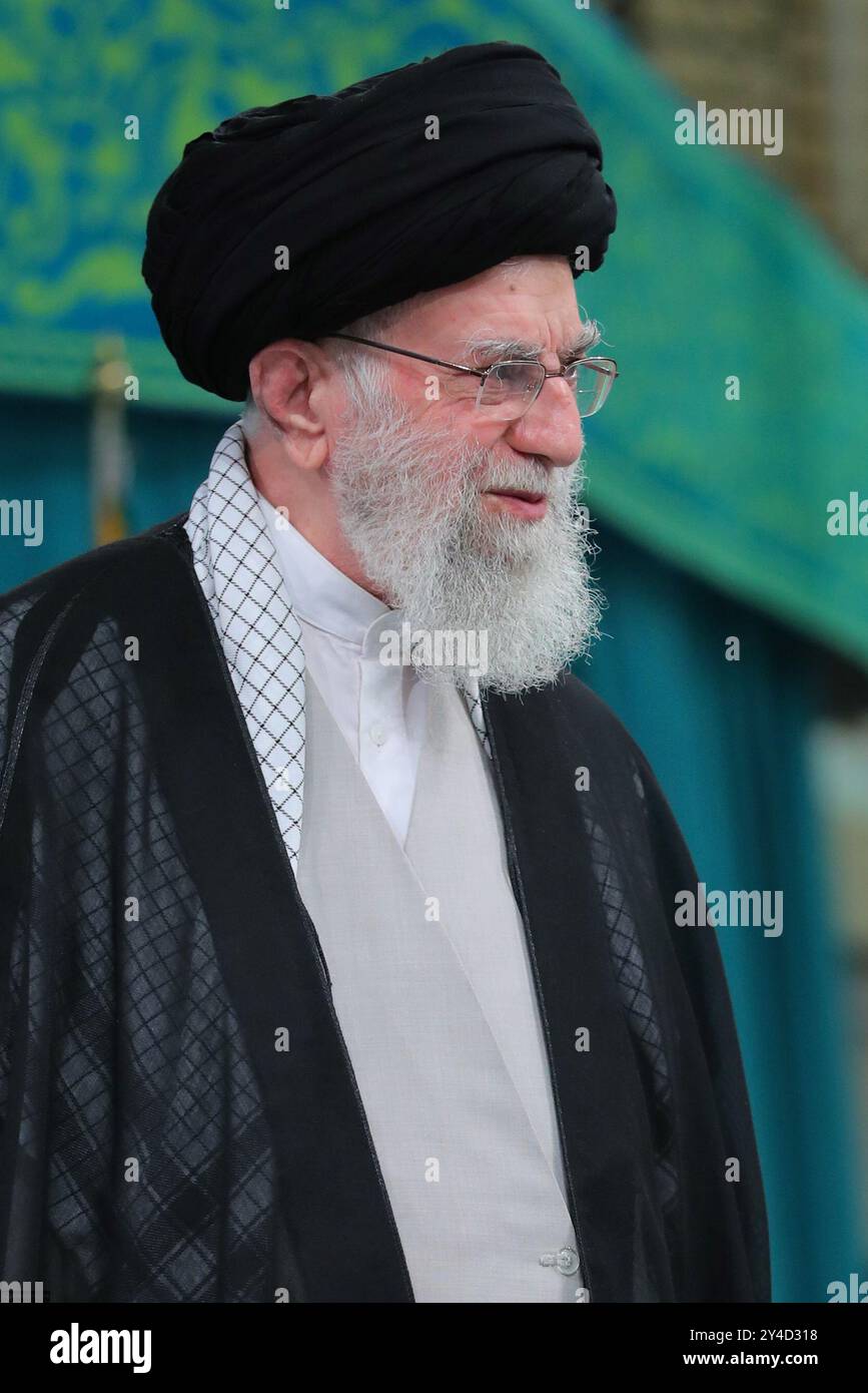 Tehran, Iran. 17th Sep, 2024. Iranian Supreme Leader meets the members ...
