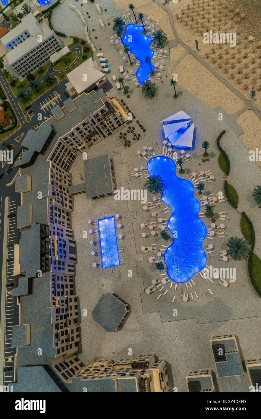 3D Model of Resort and Recreation Center. Baku, Azerbaijan Stock Photo ...
