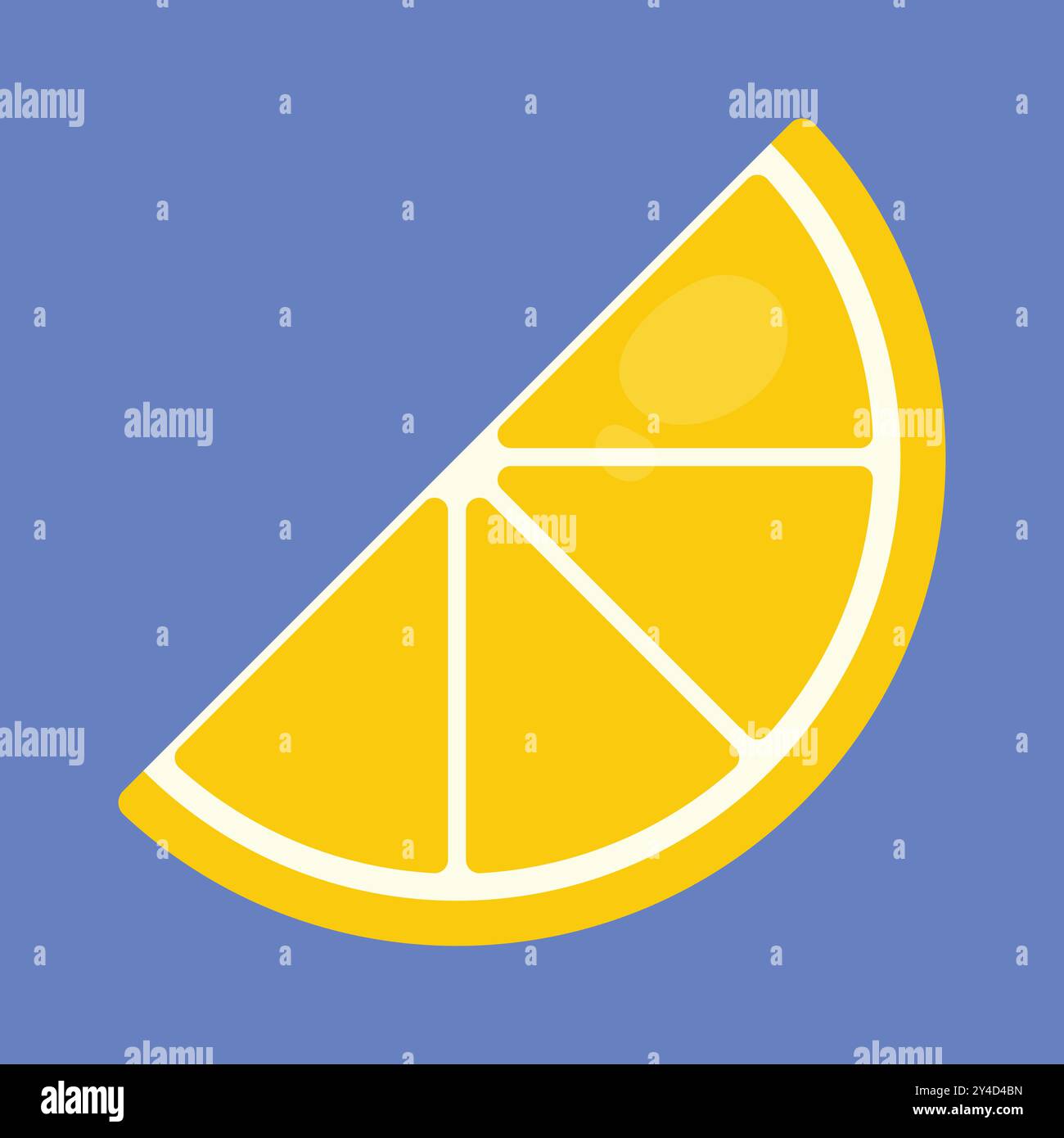 Lemon Sliced Vegetable icon vector. half lemon icon vector. lemon vegetable slice Stock Vector ...