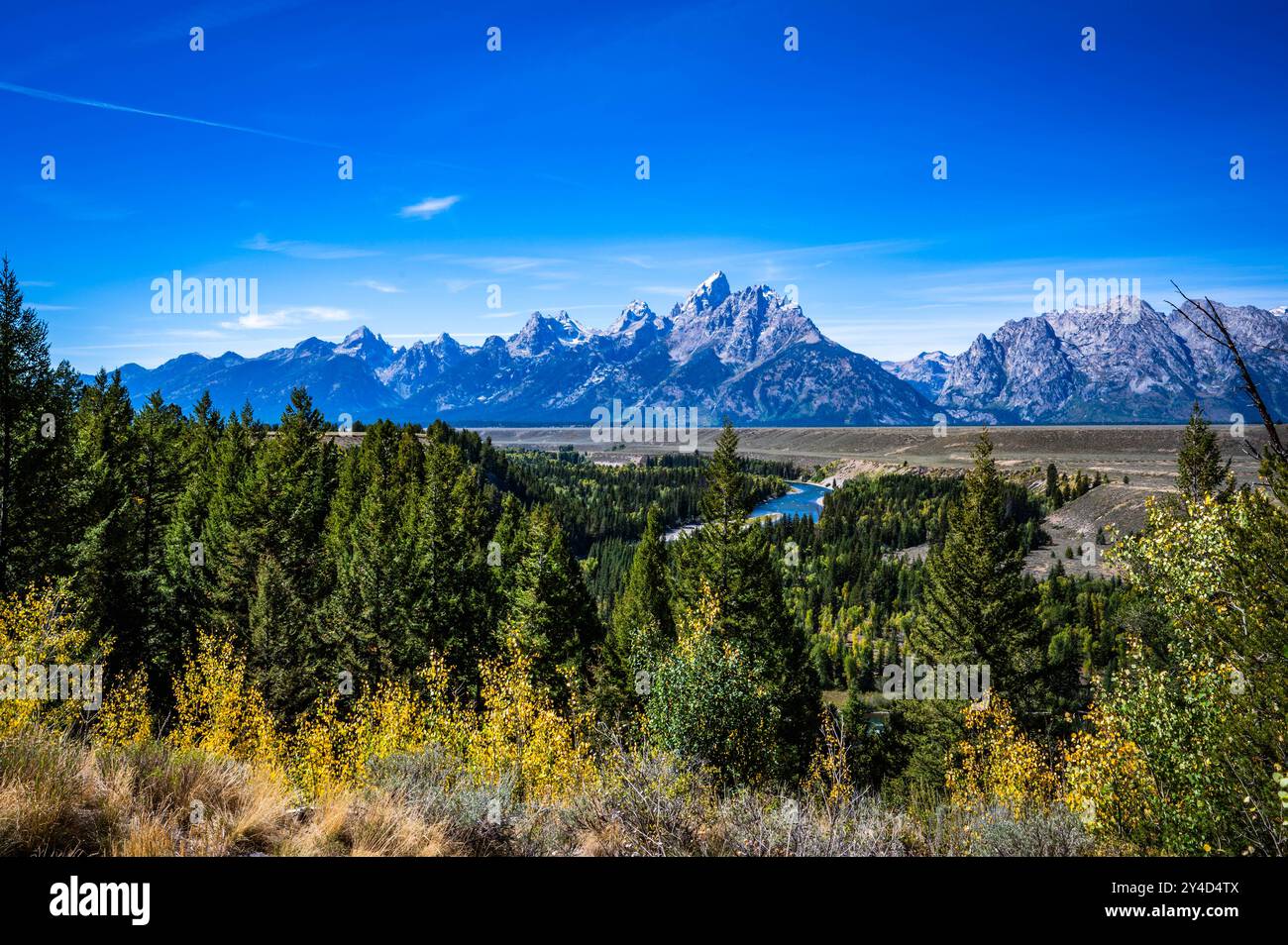 Grand Teton National Park's Grand Teton where Ansel Adams took famous ...
