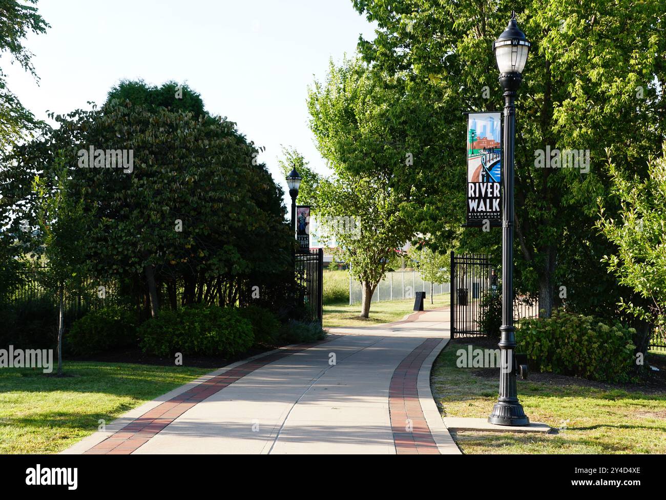 Wilmington, Delaware, U.S.A - September 8, 2024 - The walking path of ...