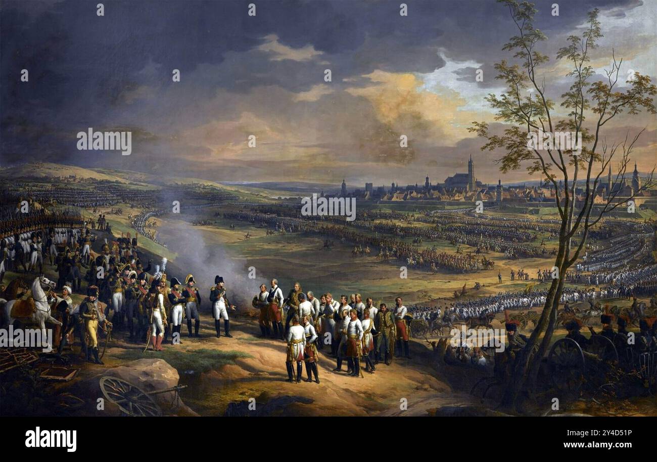 BATTLE OF AUSTERLITZ 2 December 1805. Napoleon accepts the surrender of ...