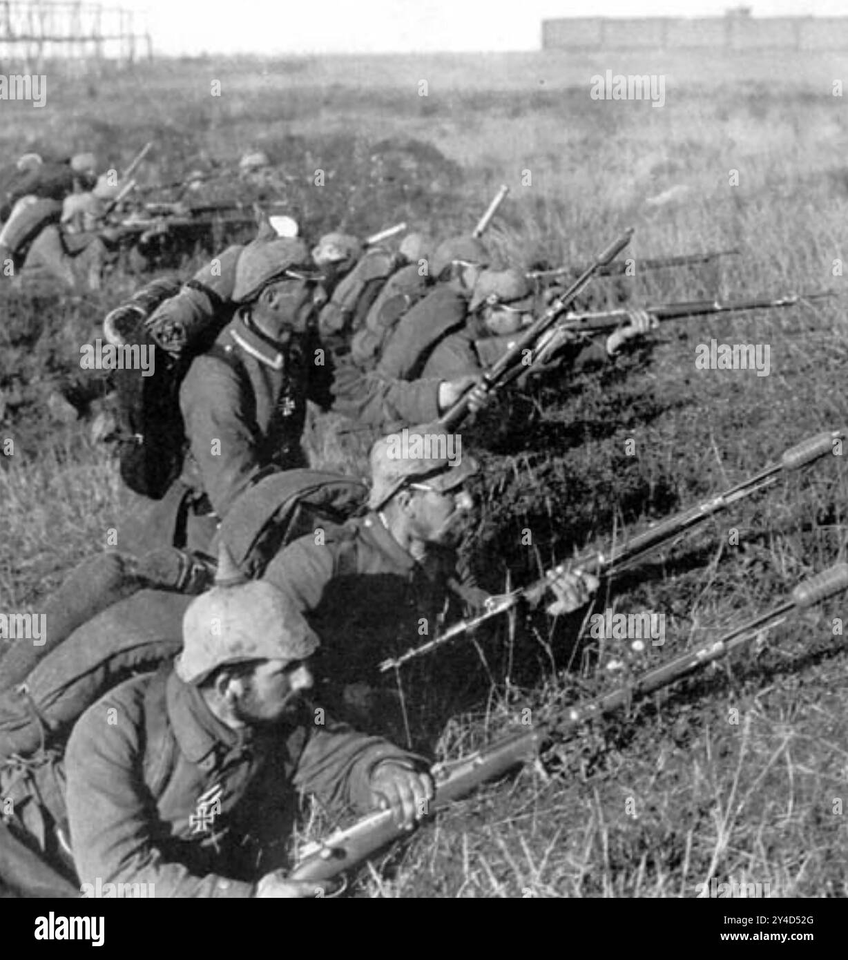 FIRST BATTLE OF THE MARNE September 1914. German soldiers with rifle grenades Stock Photo - Alamy