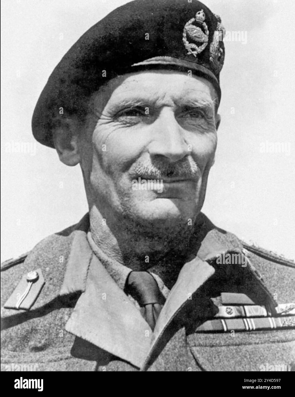 BERNARD MONTGOMERY (1887-1976) Senior British Army officer in 1942 ...
