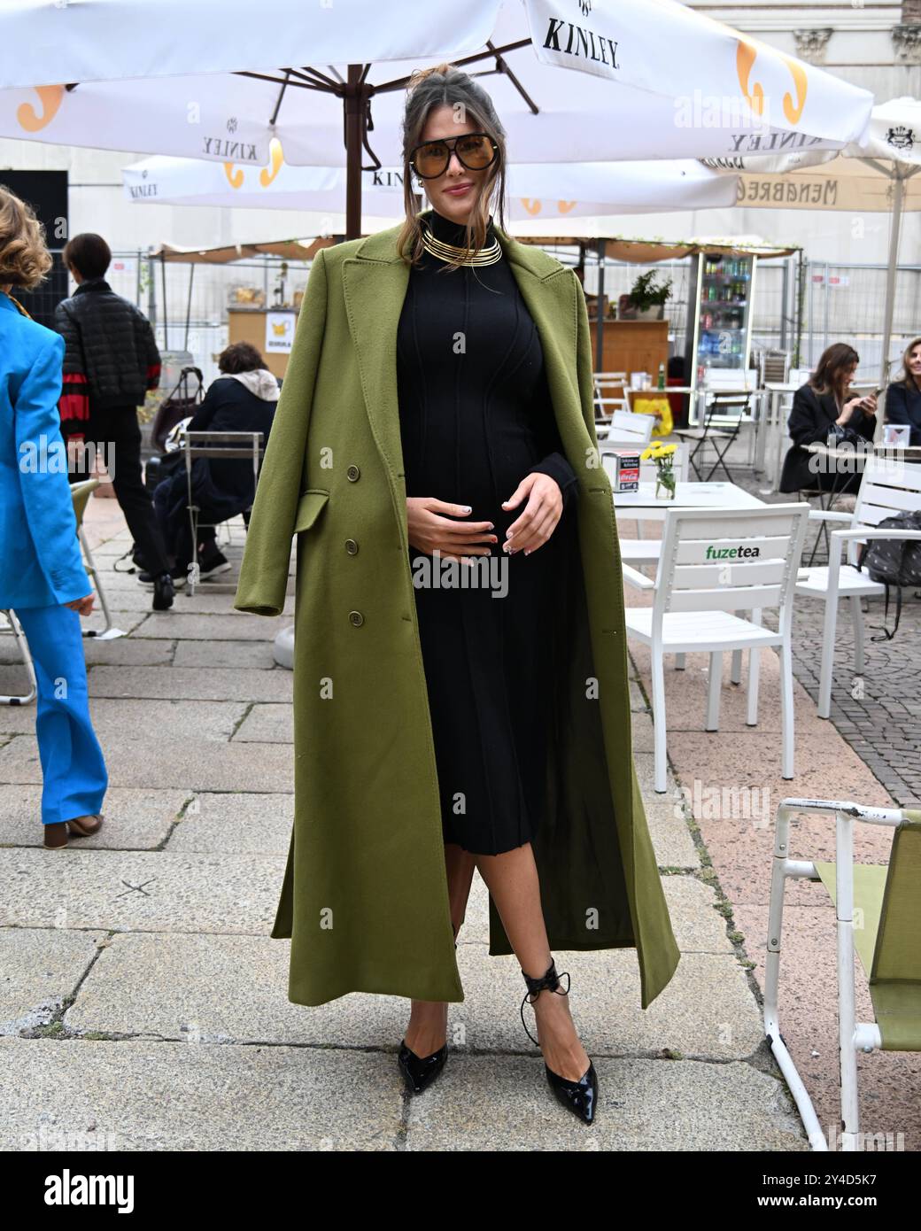 Milan, Milan Fashion week, day 01, Celebrity Sightings. Francesca Sofia ...