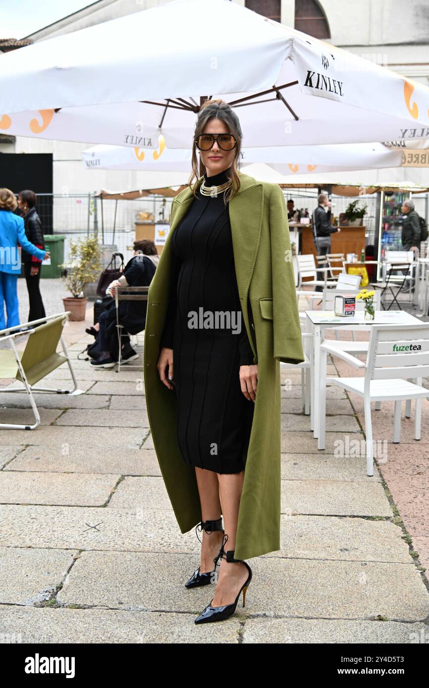 Milan, Milan Fashion week, day 01, Celebrity Sightings. Francesca Sofia ...