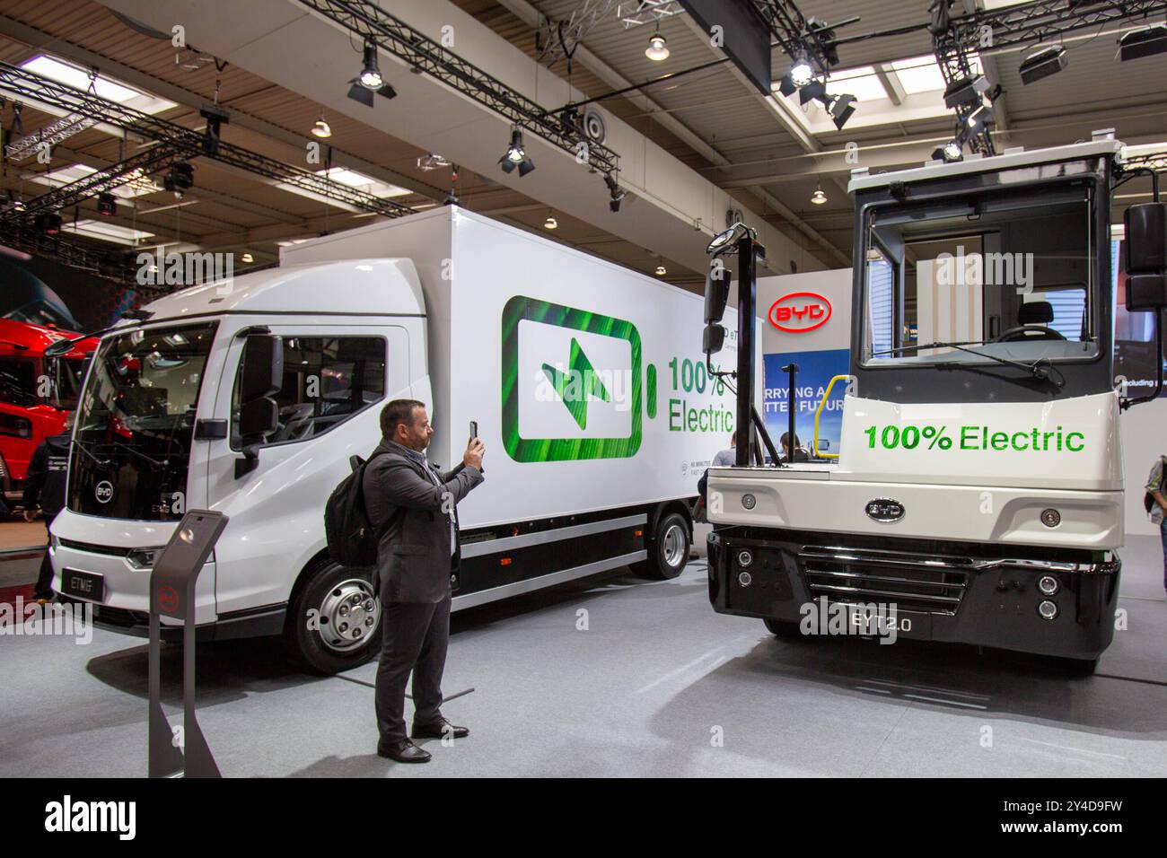 IAA Transportation 2024 Messeggelände Hannover vom 17.09-22.09.2024: - hier am 17.09.2024. Im ...