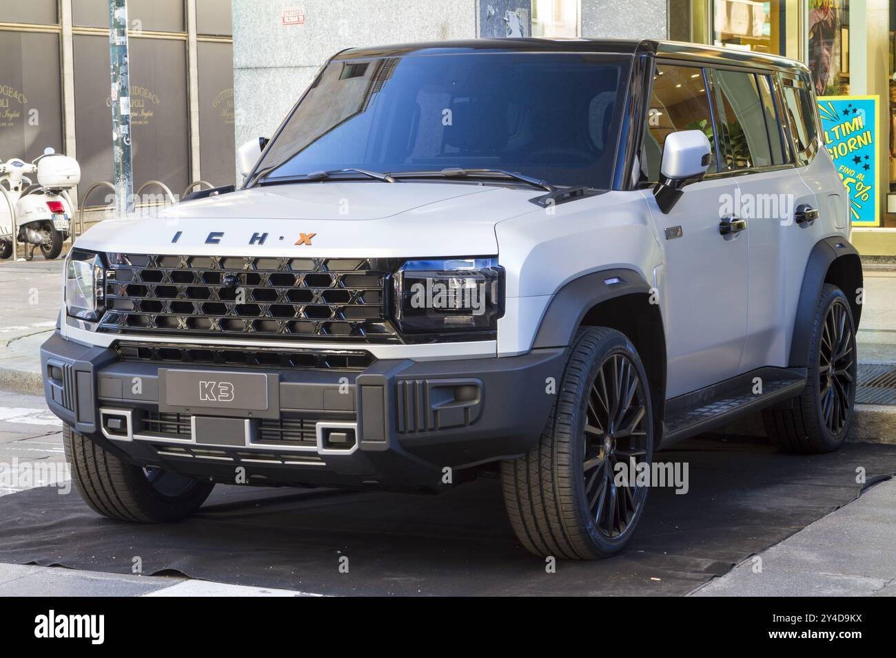 Turin, Italy. 14th September 2024. ICH-X K3 at Turin Car Show 2024 Stock Photo - Alamy