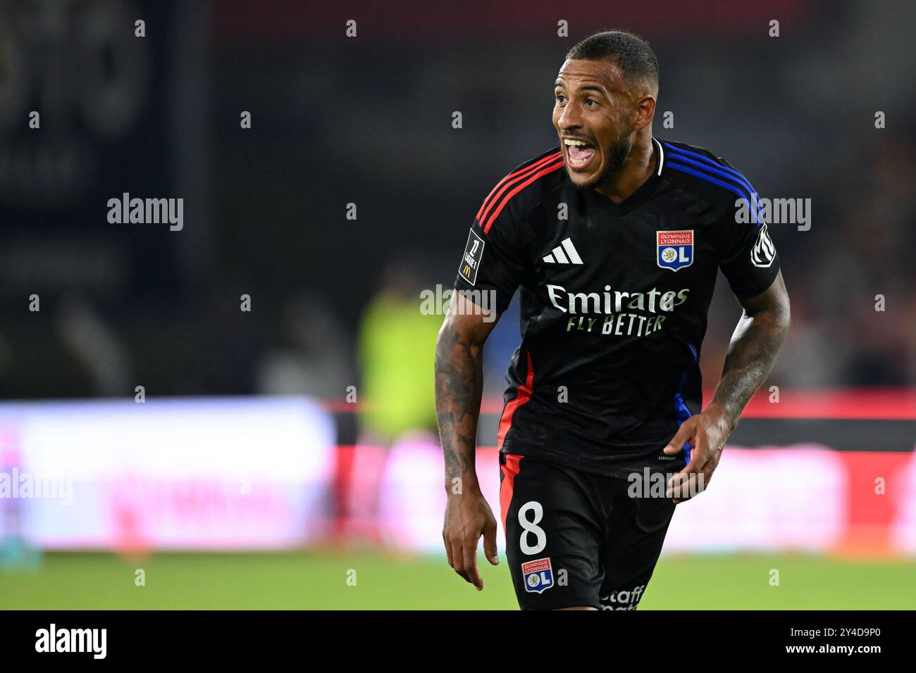 LENS - Corentin Tolisso of Olympique Lyonnais during the French Ligue 1 ...