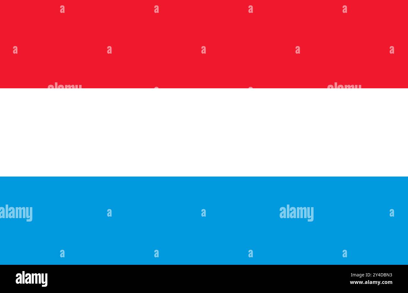 Luxembourg flag vector. Flag of Luxembourg sign isolated. National flag ...