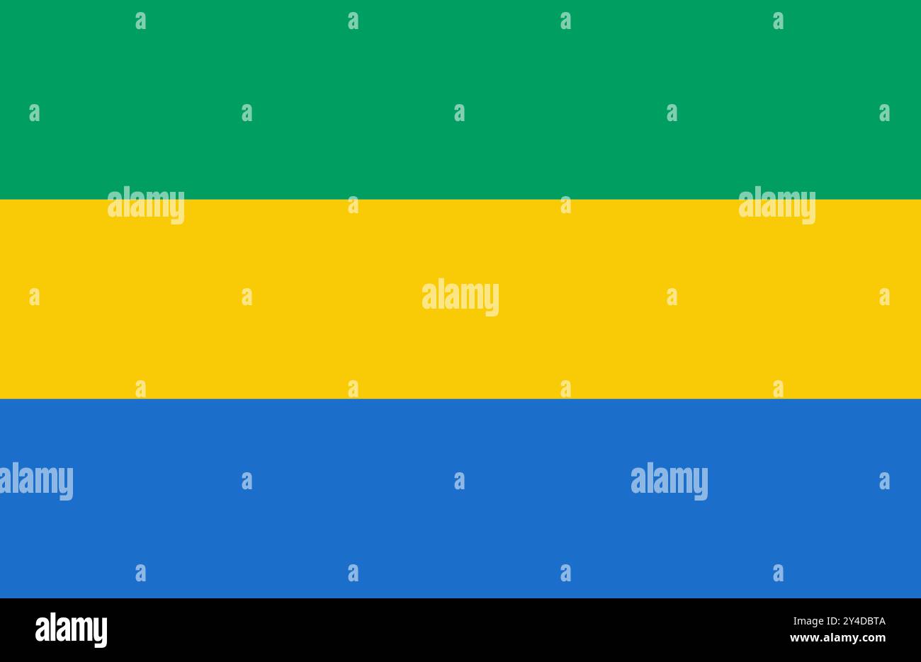 Gabon flag vector. Flag of Gabon sign isolated. National flag of Gabon ...