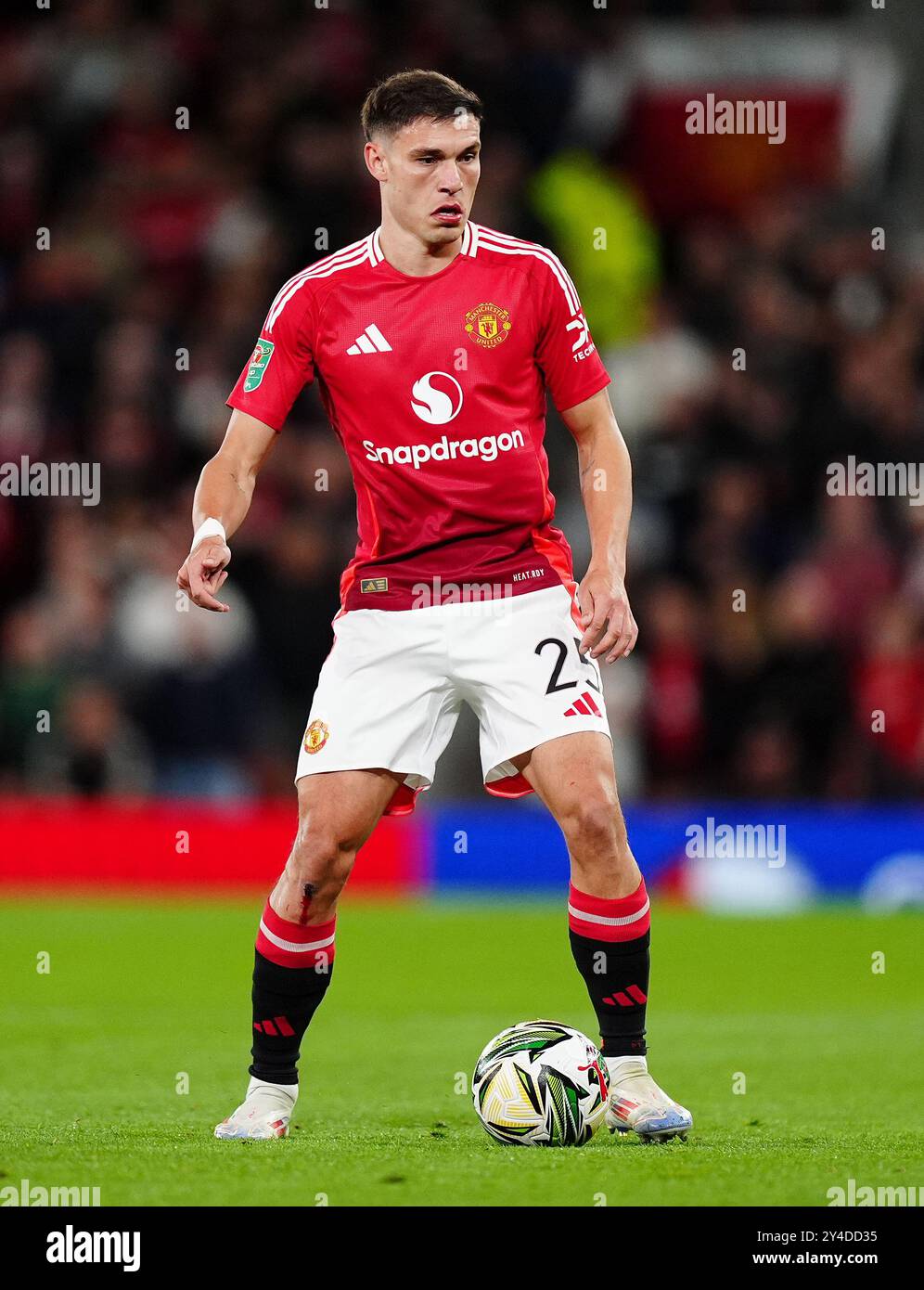 Manchester United's Manuel Ugarte during the Carabao Cup, third round ...