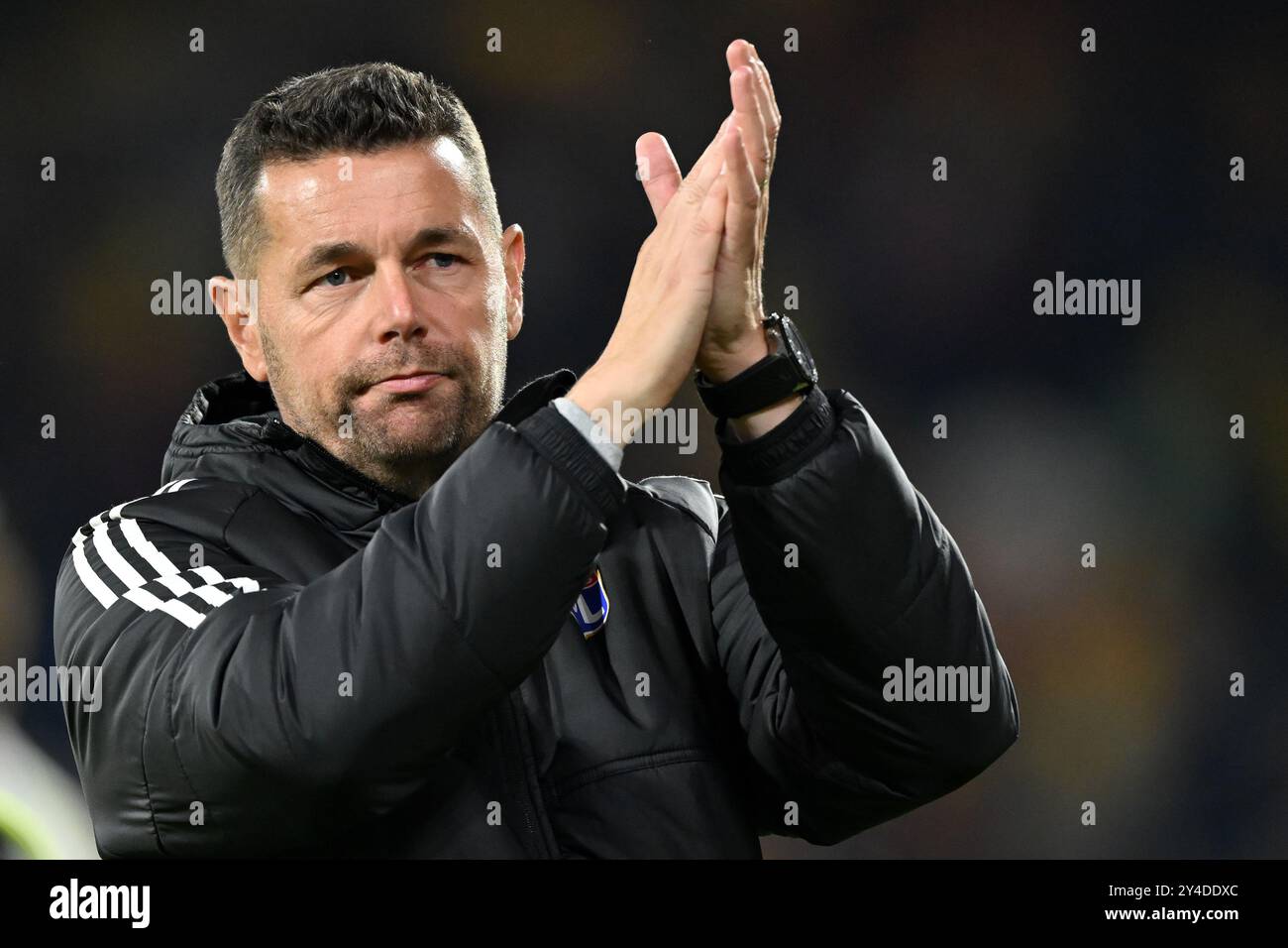 LENS - Olympique Lyonnais coach Pierre Sage during the French Ligue 1 ...