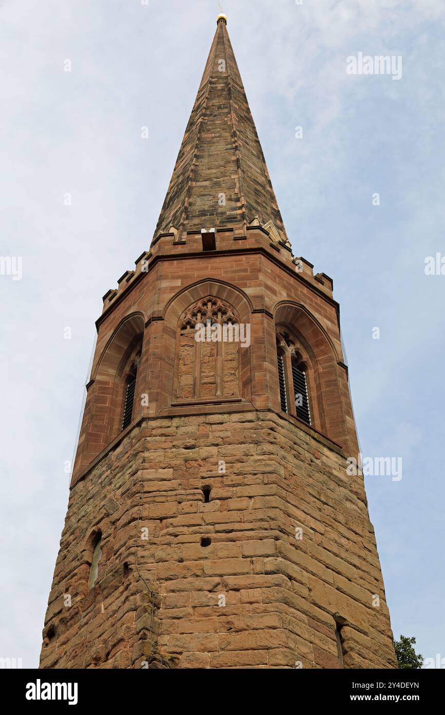 Christchurch Spire in Coventry Stock Photo - Alamy