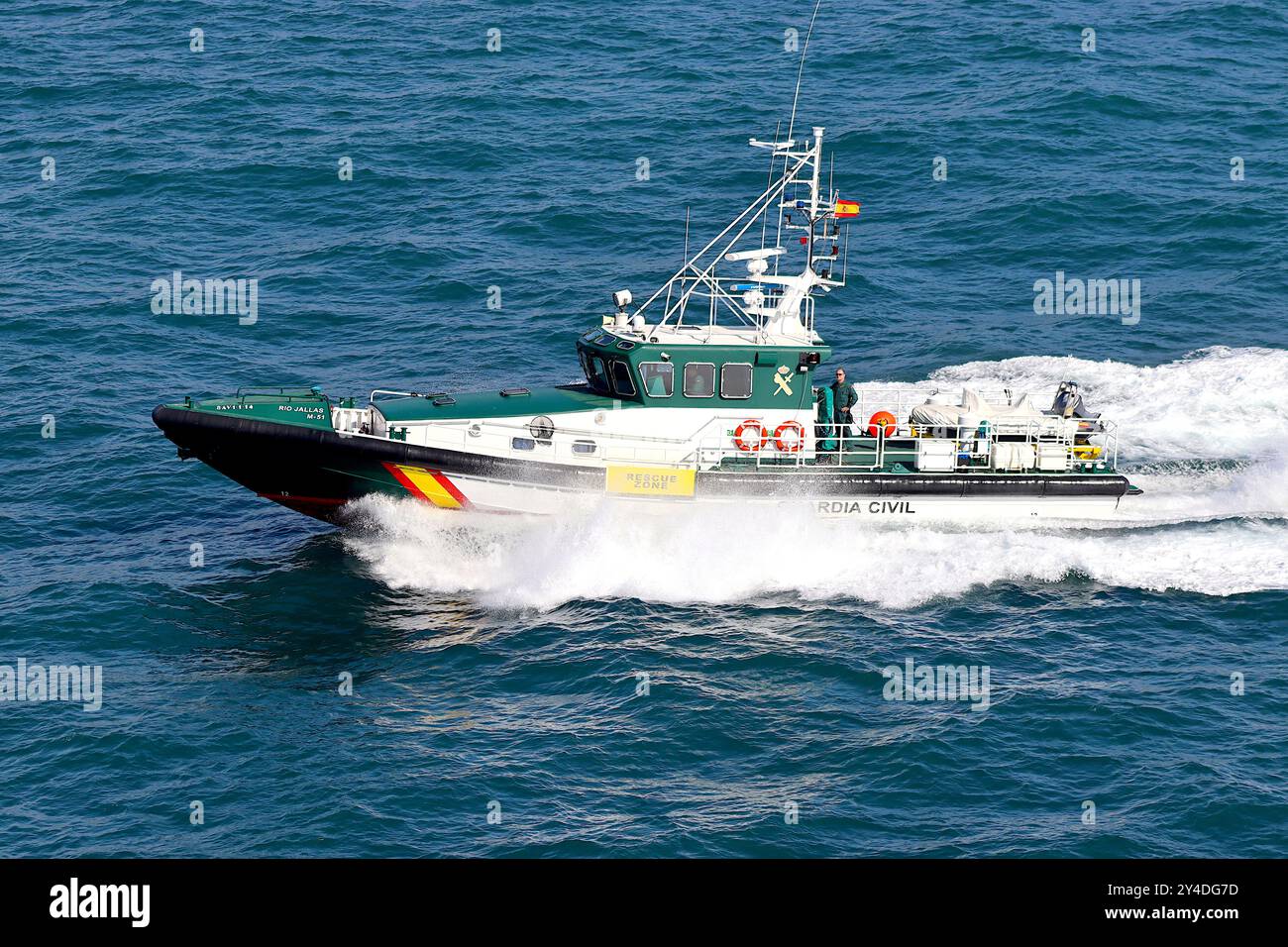 “Rio Jallas” a 21 metre Alusafe 2100 class patrol boat M-51 of the ...