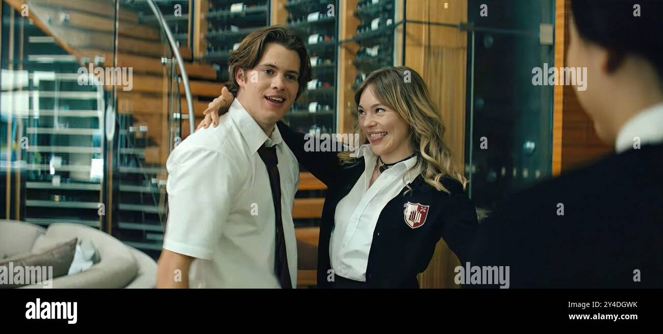 BAD GENIUS, from left: Samuel Braun, Taylor Hickson, 2024. © Vertical ...