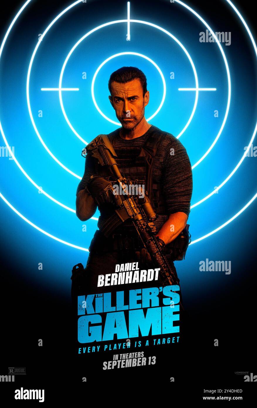 THE KILLER'S GAME, US character poster, Daniel Bernhardt, 2024 ...