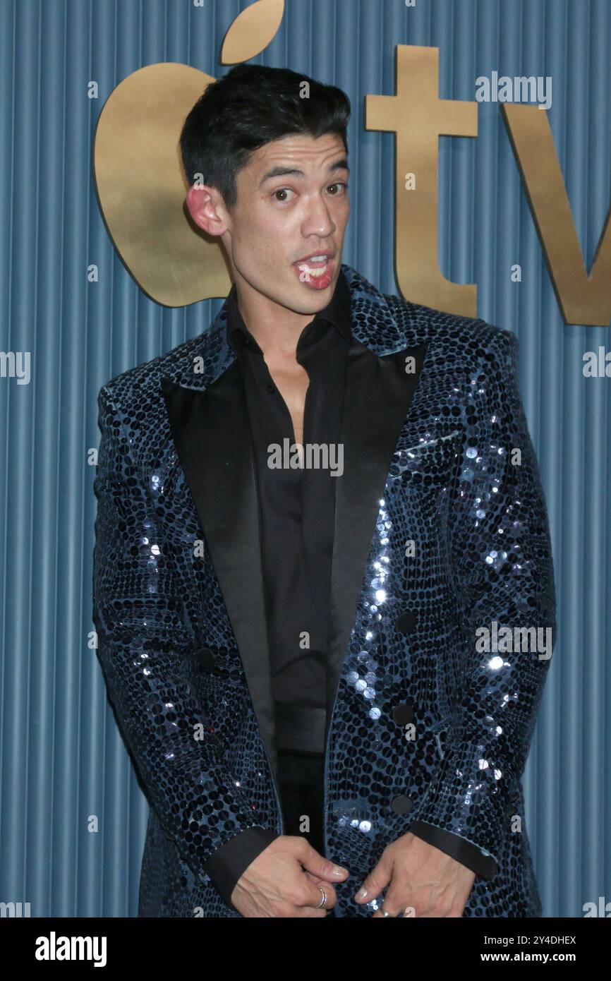 LOS ANGELES - SEP 15: Christopher Chung at the Apple TV+ Emmy Party Red ...