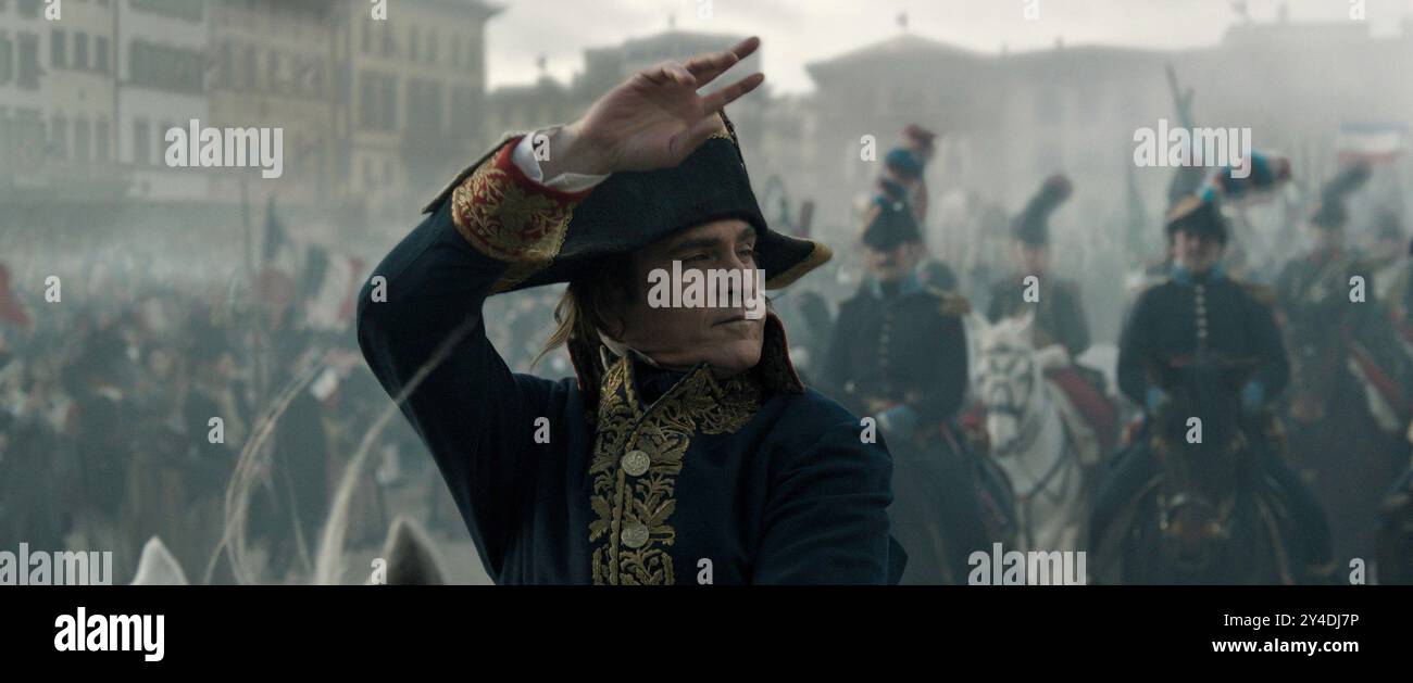 NAPOLEON, scene from director's cut, Joaquin Phoenix as Napoleon ...