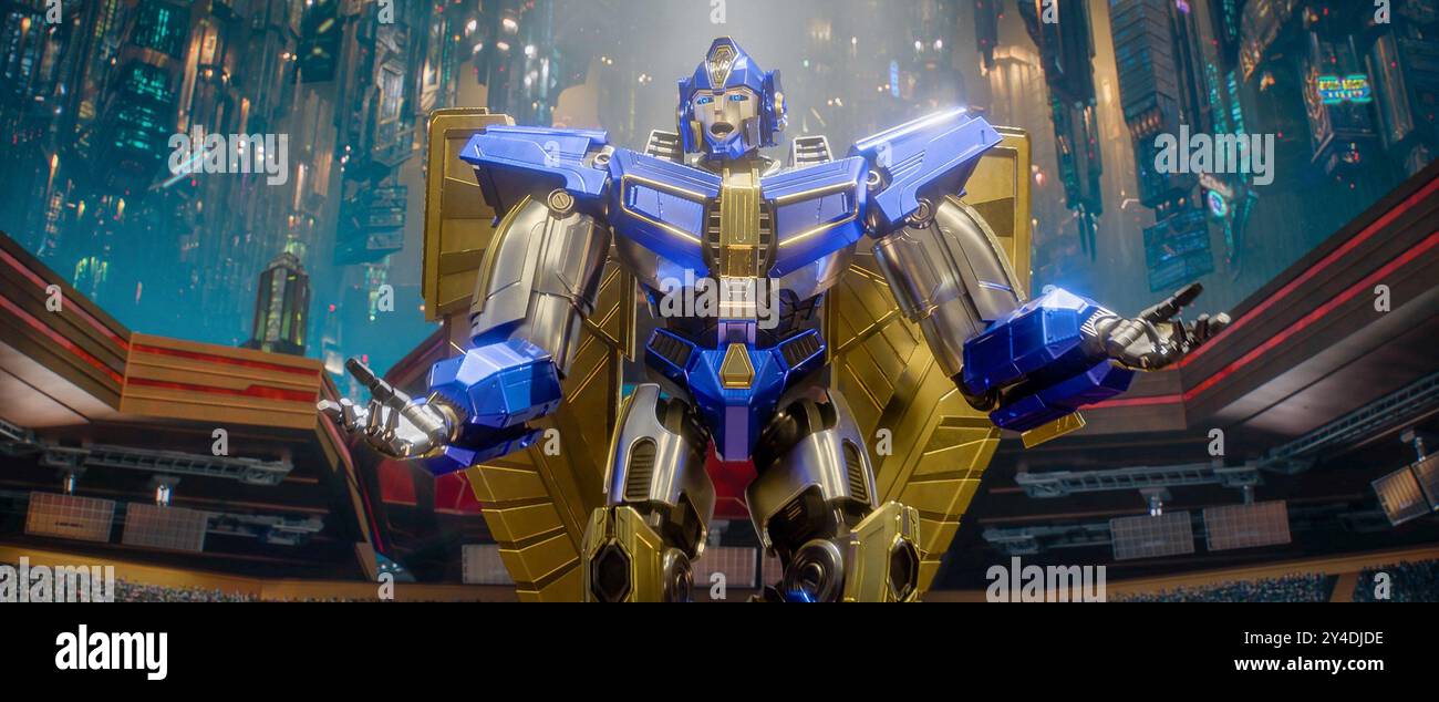 TRANSFORMERS ONE, Sentinel Prime (voice: Jon Hamm), 2024. © Paramount ...