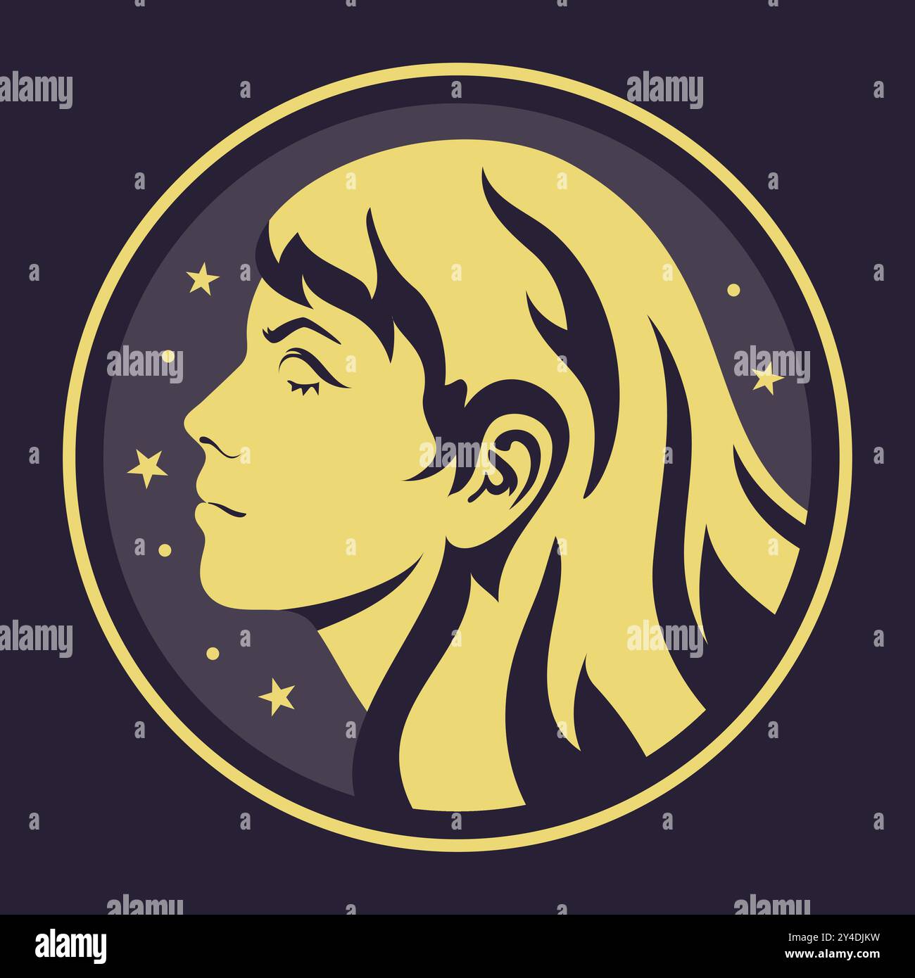 Serene visuals vector vectors hi-res stock photography and images - Alamy