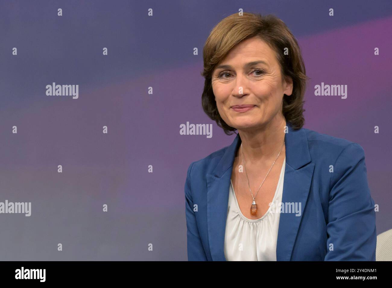 GER, Berlin, Adlershof, Studio, Sandra Maischberger, zu Gast bei ...