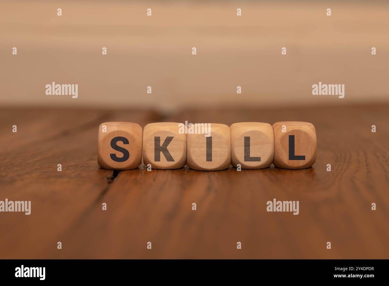 Skill. The cubes form the word Skills. The broad concept of the word ...