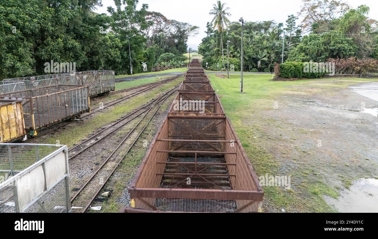 Mossman North Queensland Australia. Scenes around the Mossman sugar ...