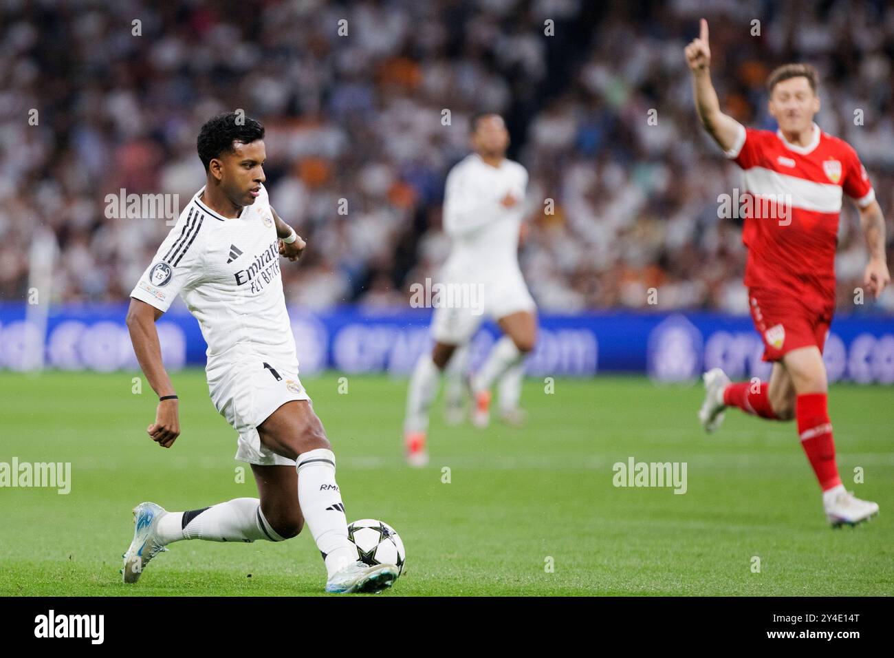 MADRID, SPAIN - SEPTEMBER 17: Rodrygo Goes of Real Madrid in action ...