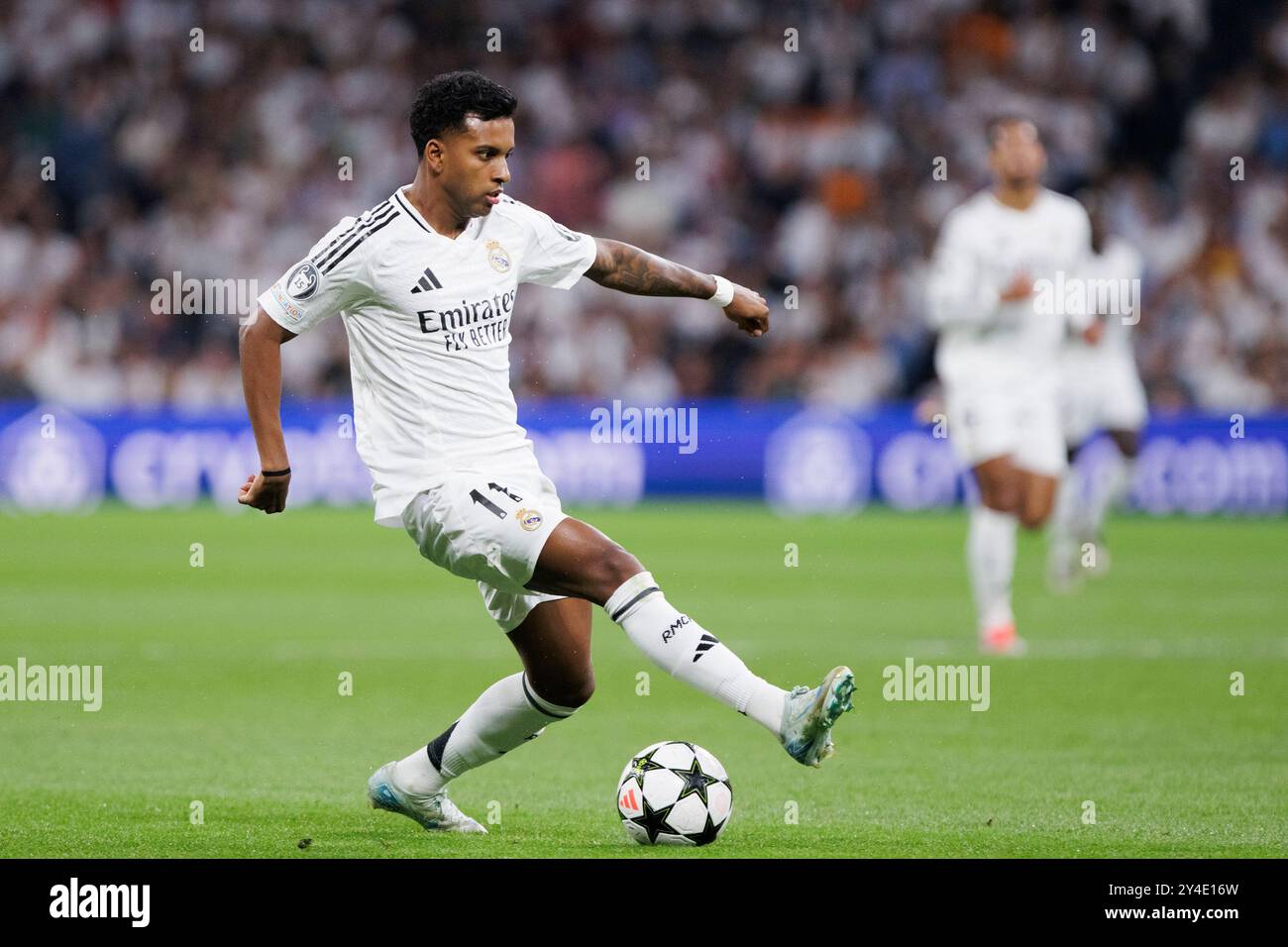 Rodrygo Goes of Real Madrid in action during the UEFA CHAMPIONS LEAGUE ...