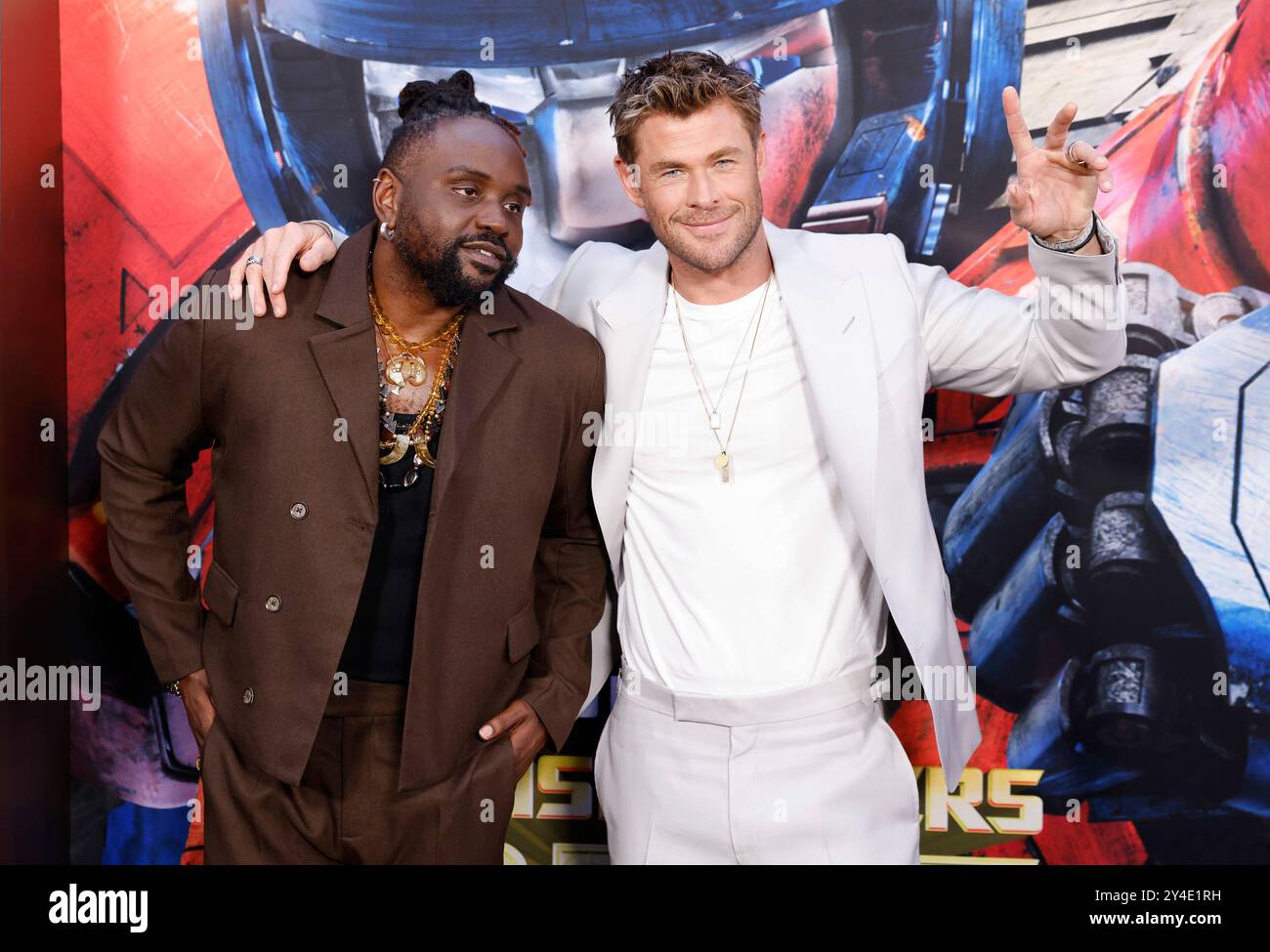 New York, United States. 17th Sep, 2024. Brian Tyree Henry and Chris ...