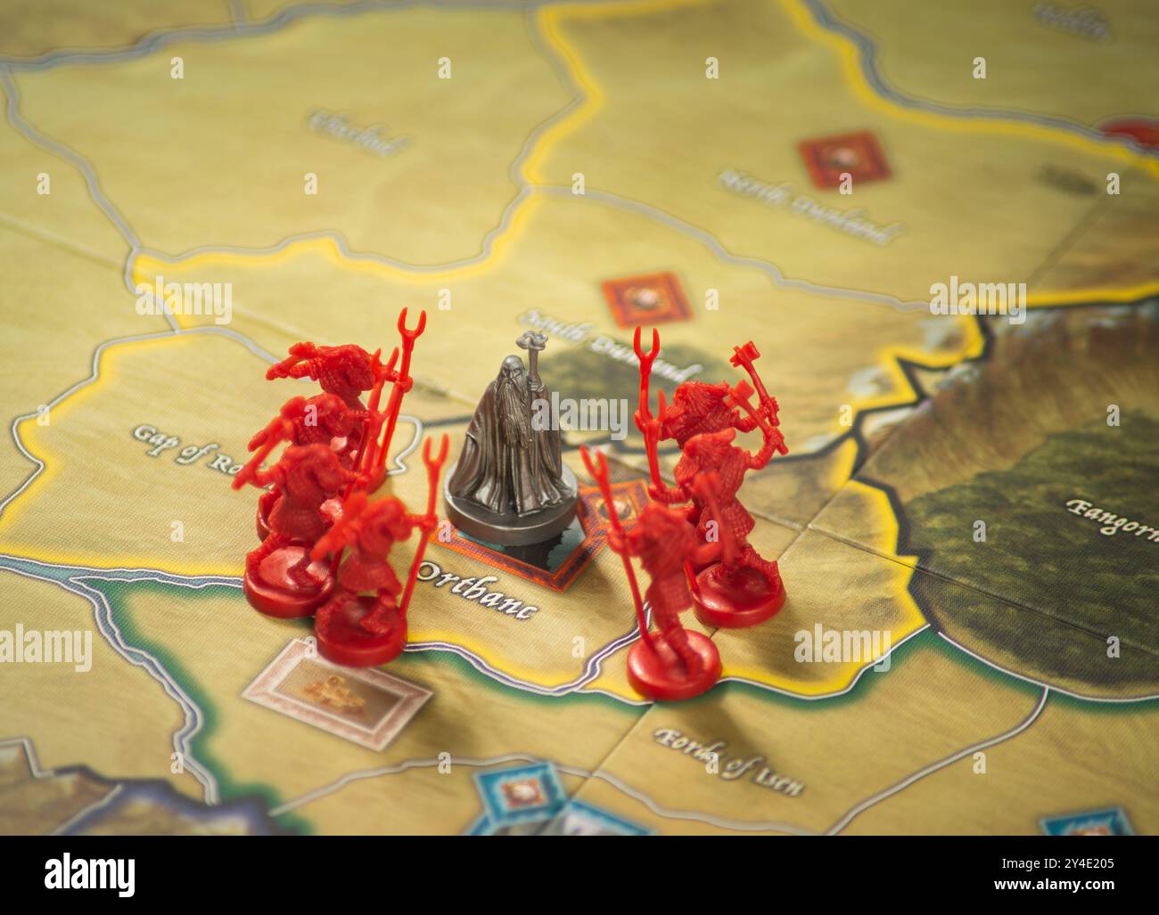 Middle earth map lord of the rings hi-res stock photography and images ...