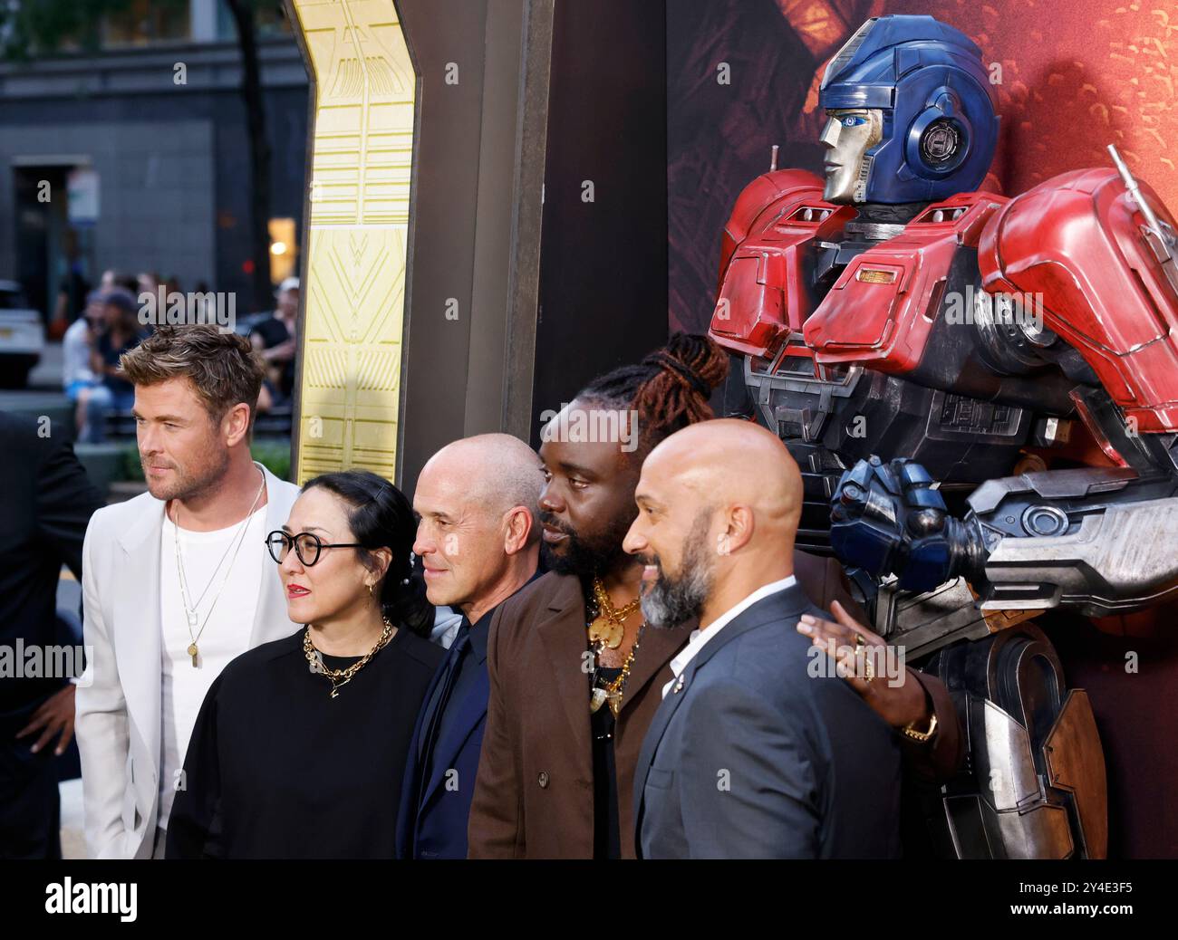 New York, United States. 17th Sep, 2024. Chris Hemsworth, Ramsey Naito ...