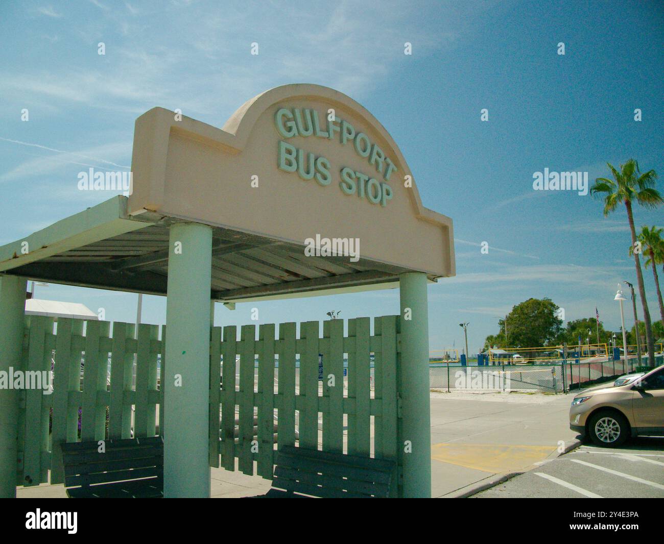 Editorial Use Gulfport, FL, USA September 17, 2024. Wide view of ...