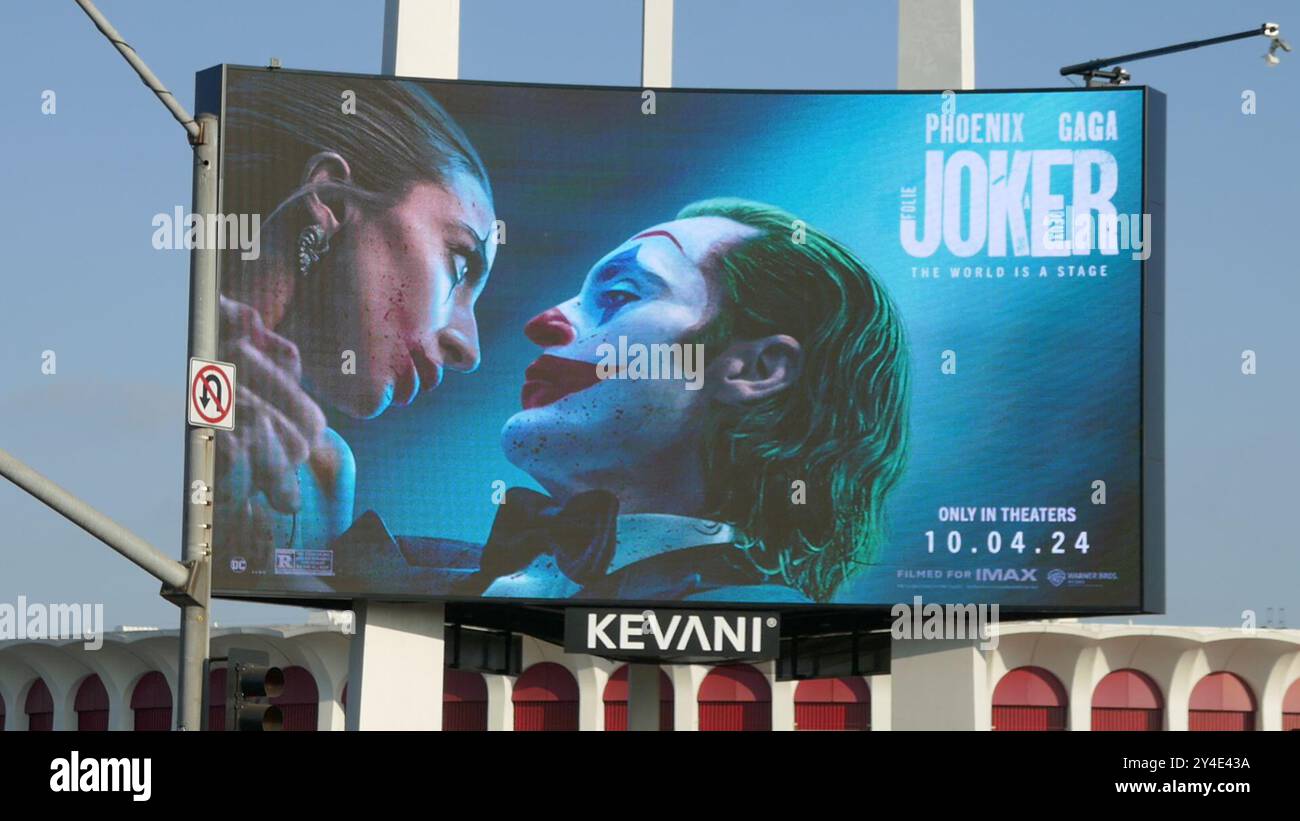 Inglewood, California, USA 14th September 2024 The Joker Marquee ...