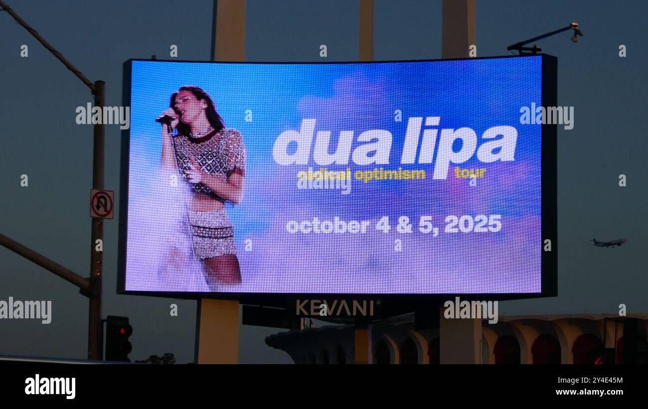 Inglewood, California, USA 14th September 2024 Due ?Lipa Concerts ...