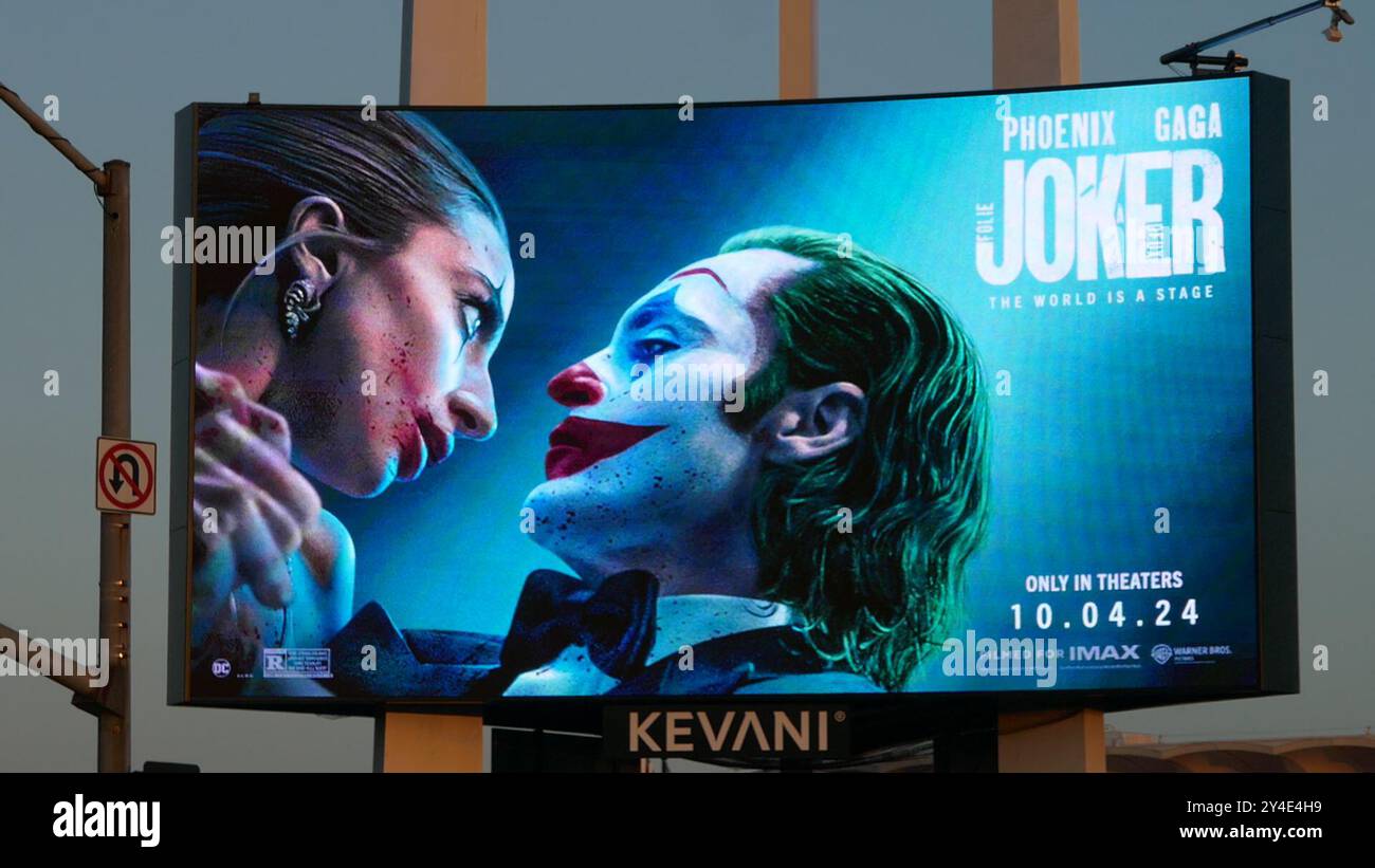 Inglewood, California, USA 14th September 2024 The Joker Marquee ...