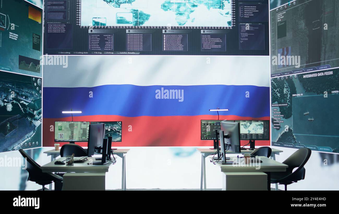 Control room screen world map hi-res stock photography and images - Alamy