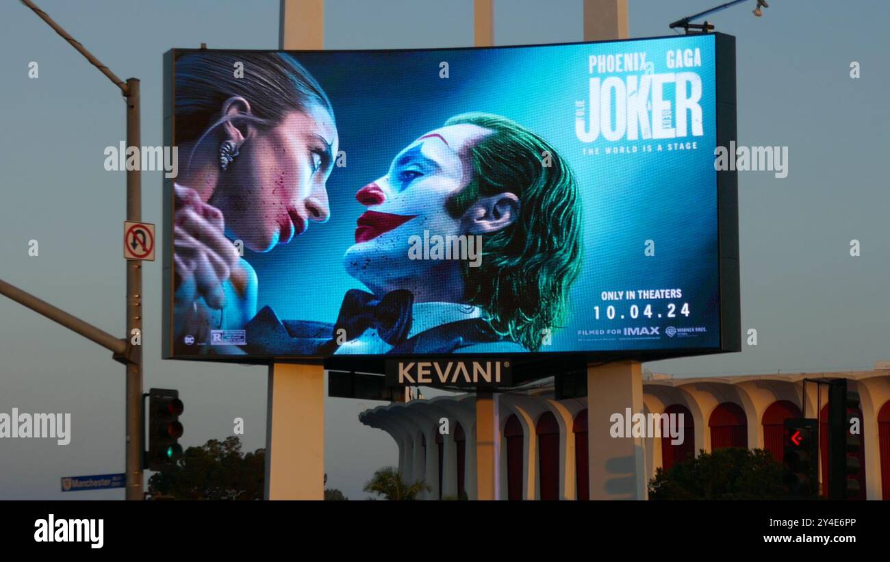 Inglewood, California, USA 14th September 2024 The Joker Marquee ...