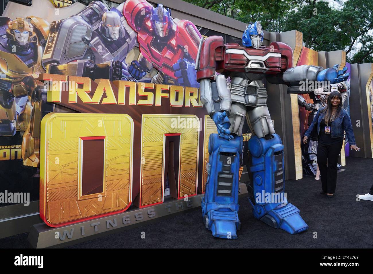 Ny. 17th Sep, 2024. Optimus Prime Transformer at arrivals for ...