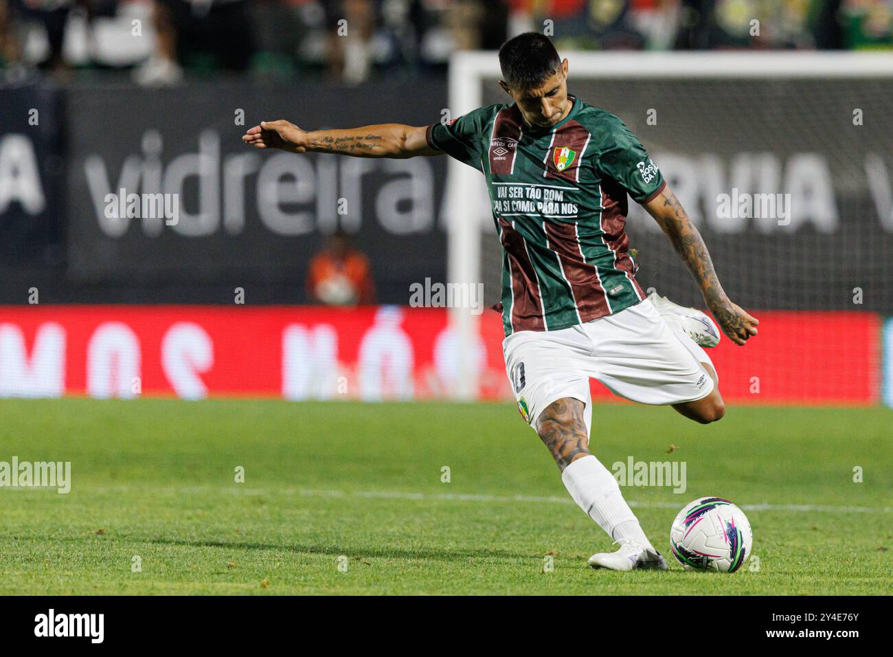 Alan Ruiz seen during Liga Portugal game between teams of CF Estrela ...