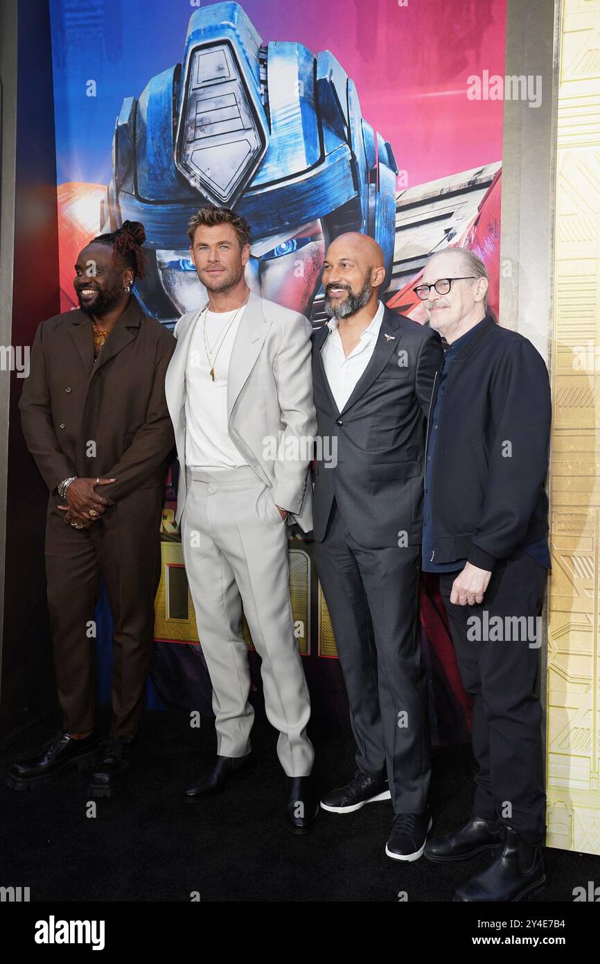 Ny. 17th Sep, 2024. Brian Tyree Henry, Chris Hemsworth, Keegan-Michael Key, Steve Buscemi at ...